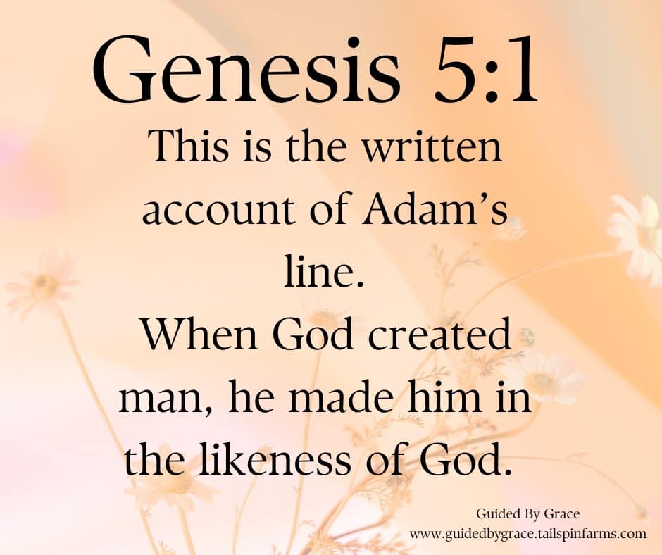 WRITTEN ACCOUNT OF ADAM'S LINE / GENESIS 5:1 - Guided By Grace