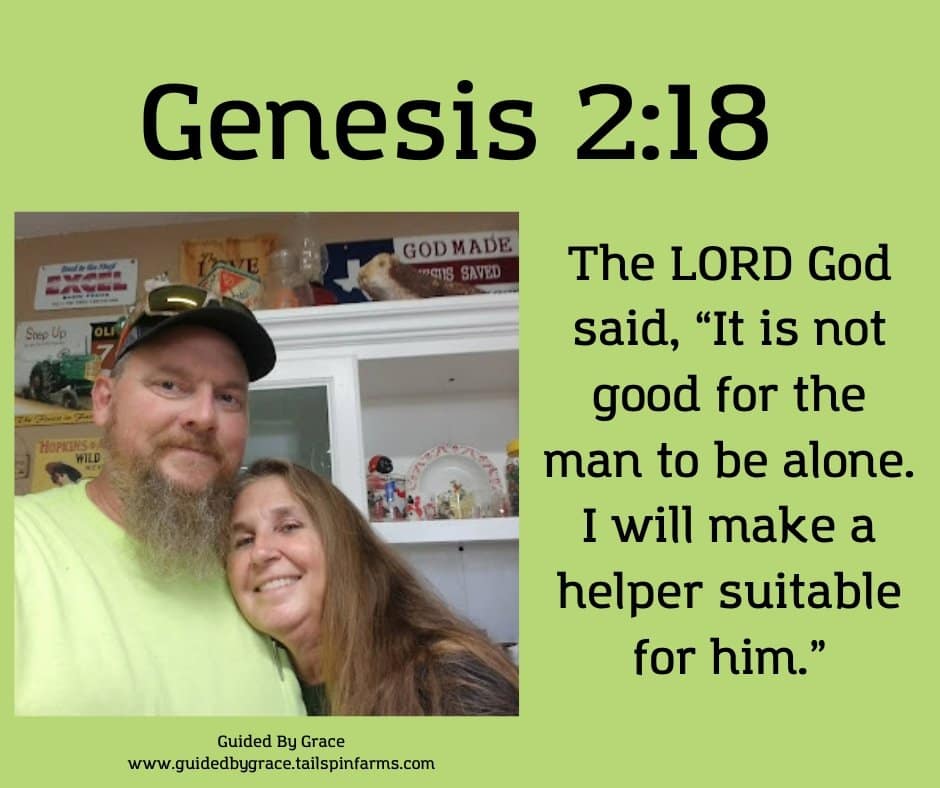 HELPER SUITABLE FOR HIM / GENESIS 2:18 - Guided By Grace