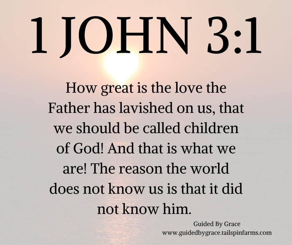 CHILDREN OF GOD / 1 JOHN 3:1 - Guided By Grace