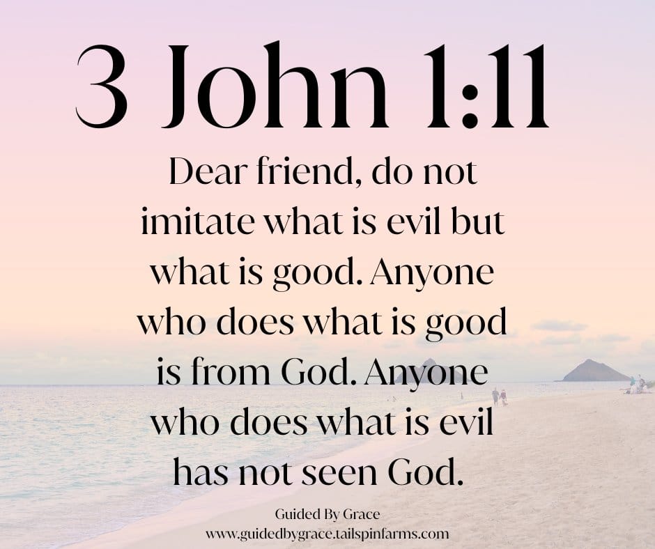 3 John Archives - Guided By Grace